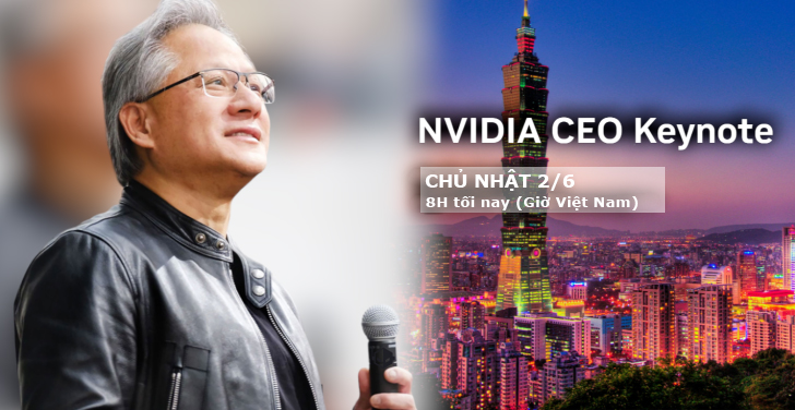 LIVE: CEO NVIDIA trong bài phát biểu quan trọng của Computerx 2024 tại đây!